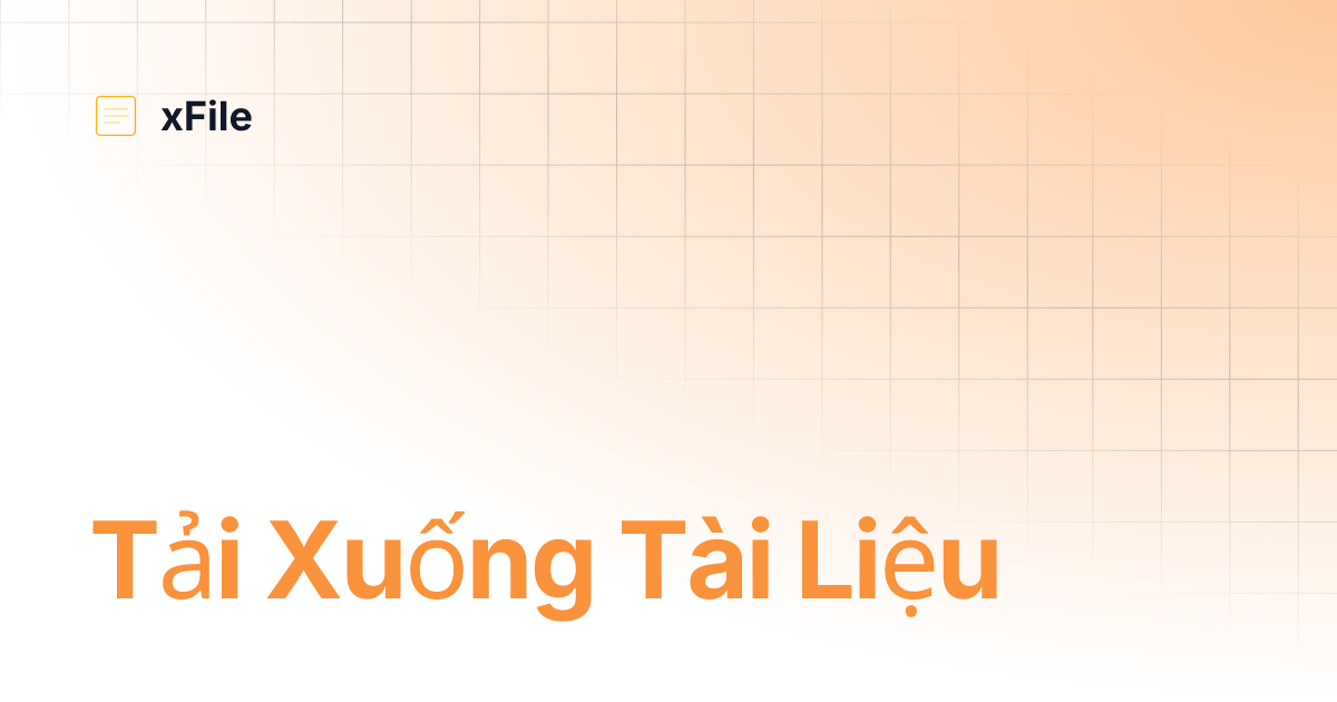 Tải Xuống Tài Liệu | xFile